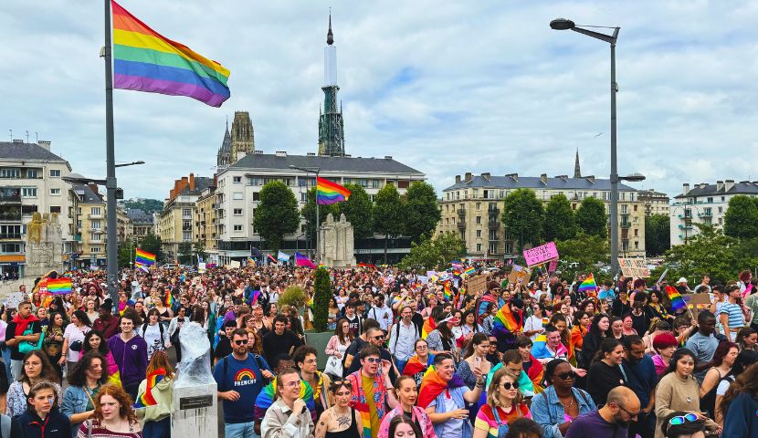 Rouen : une Pride de combat et un record de fréquentation - Gayviking